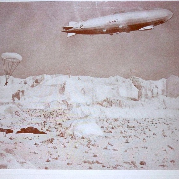 Unbranded | Art | Vintage 969 The Red Tent Movie Still Us Navy Blimp ...